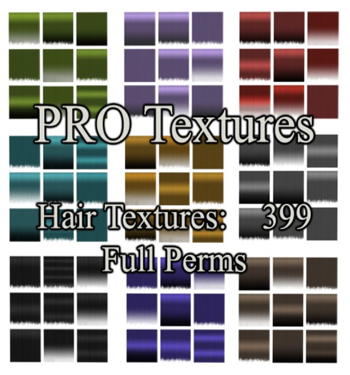 Second Life Marketplace - 355 Hair Textures