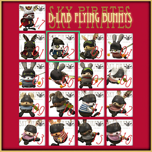 Second Life Marketplace - d-lab-sky pirates-flying bunny02