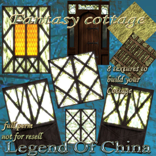 Second Life Marketplace - Fantasy Cottage Textures