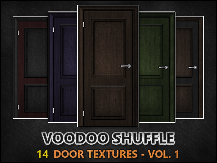 Second Life Marketplace - [VS] 14 Door Textures - Vol 1