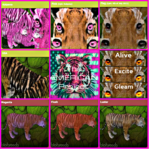 Second Life Marketplace - BB Tiger AMA 3 Traits Male Pink Alive Spots