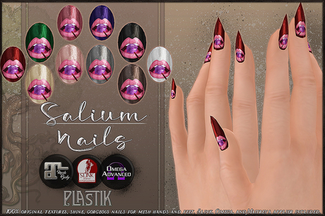 Second Life Marketplace - :[P]:- Nailpolishes - Salium