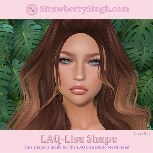 Second Life Marketplace - StrawberrySingh.com Laq-Lisa Shape