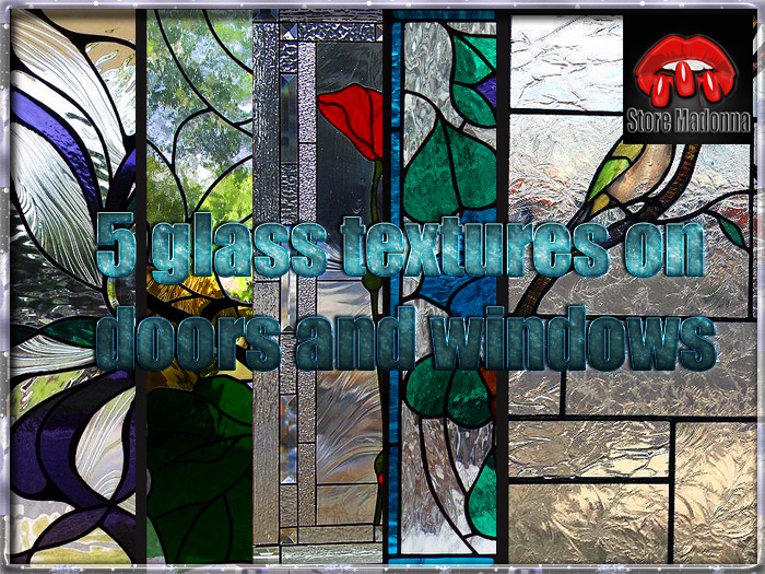 Second Life Marketplace - store Madonna 5 glass textures on doors and ...