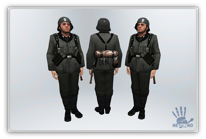 Second Life Marketplace - NPC soldier WWII (001)