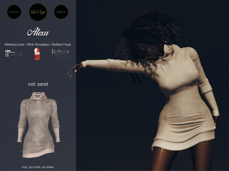 Second Life Marketplace - S&P Alexa sand (wear to unpack)