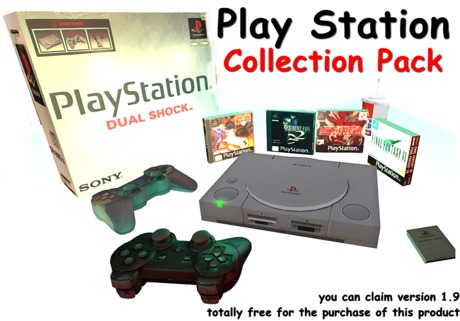 Second Life Marketplace - PlayStation Big Box Pack + Games