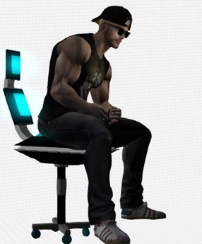 Second Life Marketplace - Futuristic Modern Stylish Office Chair