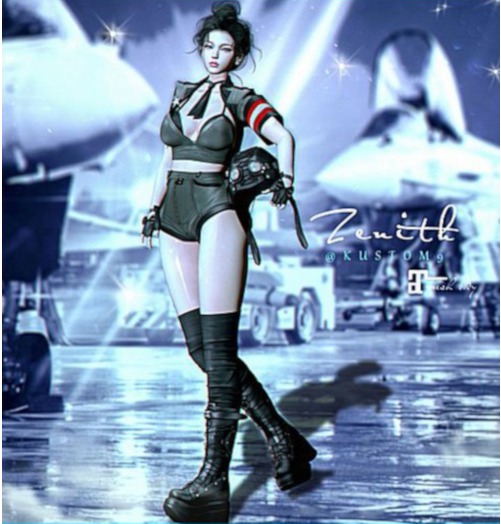 Second Life Marketplace - =Zenith=War Pilot boots (Pink) -Maitreya