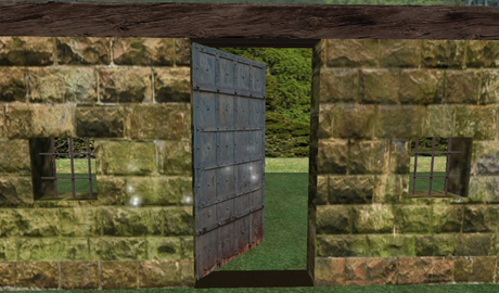 Second Life Marketplace - Special Edition Metal Dungeon Door ...