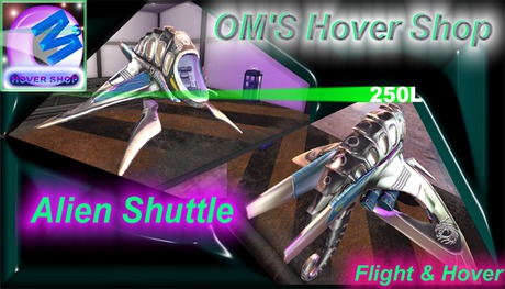Second Life Marketplace - ALIEN SHUTTLE