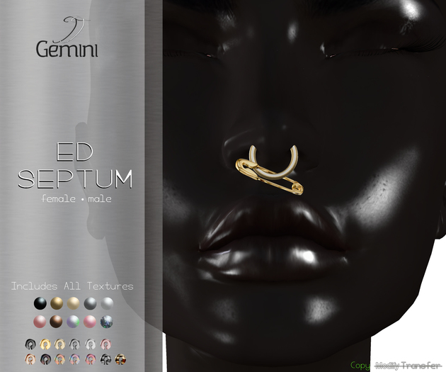 Second Life Marketplace - Gemini -Ed Septum- (Add me to Unpack)