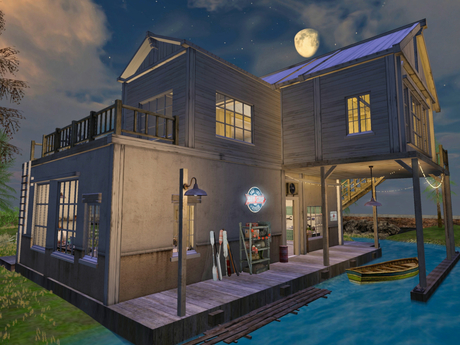 Second Life Marketplace - Multi Scene Skybox Rentals - The Boathouse ...
