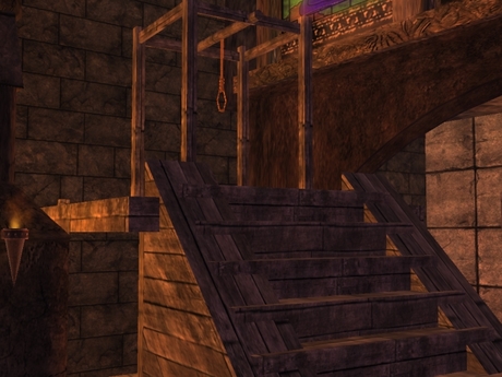 Second Life Marketplace - Gallows with hanging animation