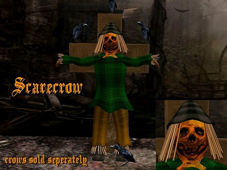 Second Life Marketplace - Scarecrow boxed