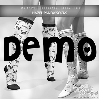 Second Life Marketplace - !PCP :: Hazel Socks [Panda Pack DEMO]