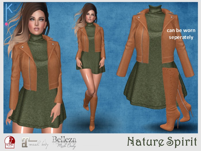 Second Life Marketplace - [ICEWERK] Nature Spirit - PHYSIQUE, HOURGLASS ...
