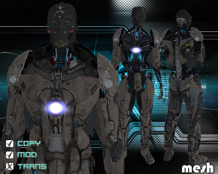 Second Life Marketplace - Cyborg post-apocalyptic