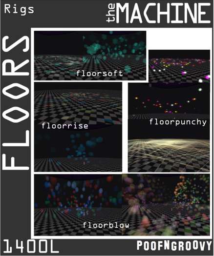 Second Life Marketplace - [RIG] Floors ~theMACHINE~ poofNgroovy