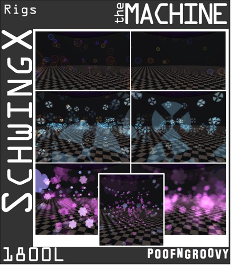 Second Life Marketplace - [RIG] SchwingX ~theMACHINE~ poofNgroovy