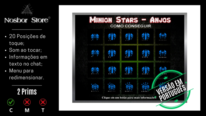 Second Life Marketplace - [NS] Minion Stars: Anjos - Como Conseguir [PT]