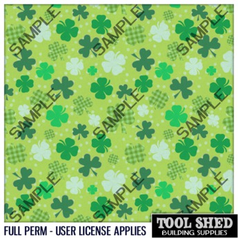 Second Life Marketplace - Tool Shed - Shamrock Prints - Pack 1 - St ...