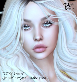 Second Life Marketplace - ~BodY By BayN~ CORY Shape - GENUS - Baby Face ...