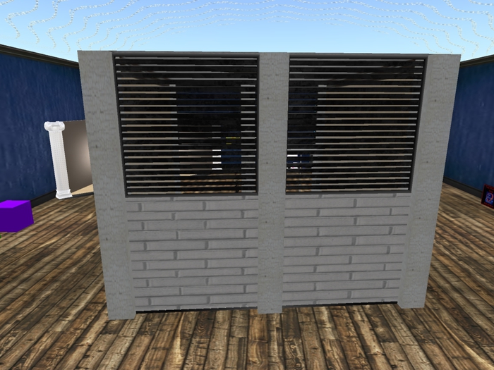 Second Life Marketplace - Retail store with logo sign airy roomey black ...
