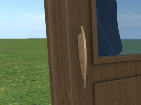 Second Life Marketplace - [ED] Door with frame (scripted with sounds)