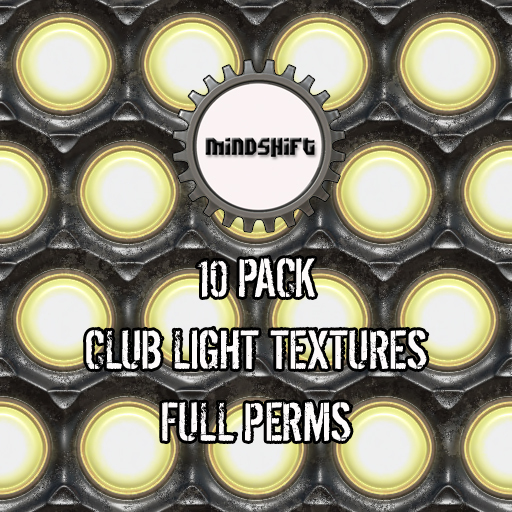 Second Life Marketplace - Mindshift - Club Light Textures