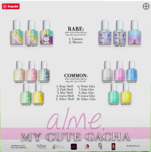 Second Life Marketplace - alme. My Cute Gacha - RARE 1