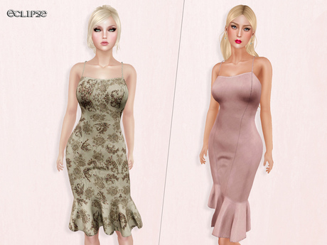 Second Life Marketplace - Lara Dress -DEMO- (W/HUD) Slink-Belleza ...
