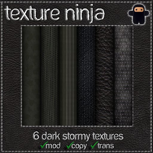 Second Life Marketplace - TEXTURE NINJA -> Dark Stormy textures