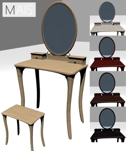 Second Life Marketplace - MAIS_*Vintage dressing table with animation ...