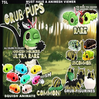 Second Life Marketplace - ** Ultrarare** {WF} ULTRA RARE ANIMESH HOLD ...