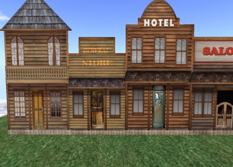 Second Life Marketplace - Old Wild West Facade