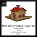 Second Life Marketplace - Full Perm Miniature Easter Village House #2