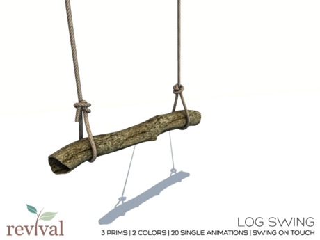 Second Life Marketplace - .:revival:. log swing