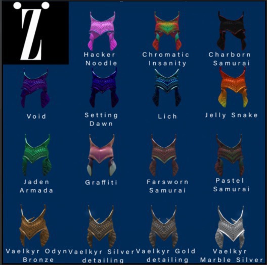 Second Life Marketplace - [inZoxi] - Voucher_Noodle Armour Farsworn ...