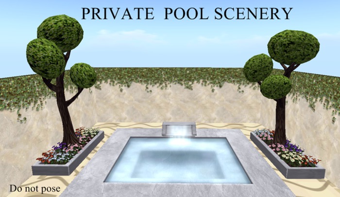 Second Life Marketplace - :::LS BACKDROP PRIVATE POOL