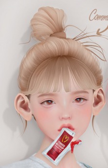 Second Life Marketplace - VCO HAIR _ Mango [Red]