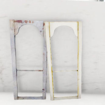 Second Life Marketplace - *ionic* Antique recycled windows {wooden}