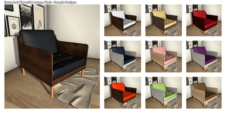 Second Life Marketplace - [satus Inc] Chronicle Lounge Chair [PG] ~ 35 ...