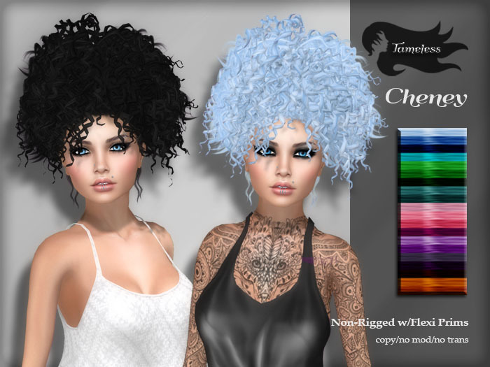 Second Life Marketplace - Tameless Hair Cheney - Fantasy with Omega ...