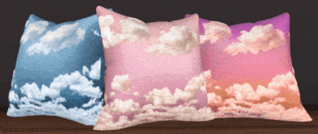 Second Life Marketplace - Pomegranate Daydreaming Animated Pillow ...