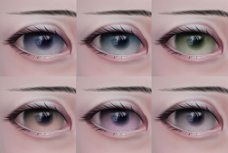 Second Life Marketplace - Mika Eyes Mod for M3 / M4 Anime Chibi Mars ...