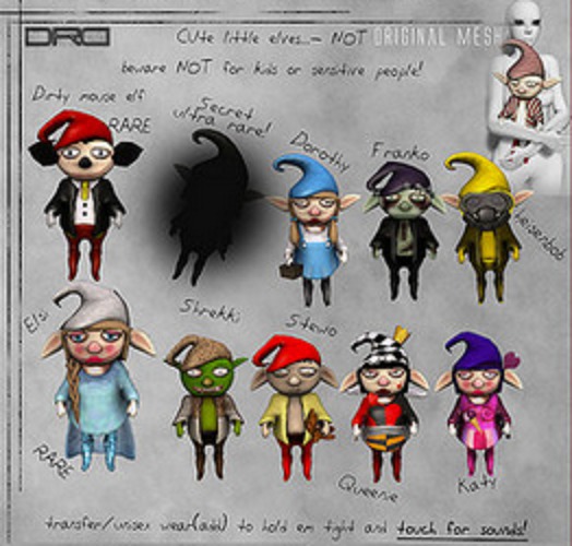Second Life Marketplace - -DRD- Elves- Dolfy ULTRARARE