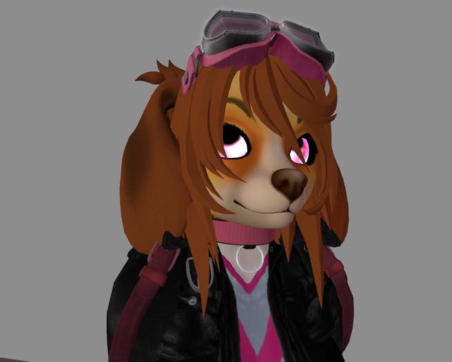 Second Life Marketplace - Skye/Golden Cockapoo Foxen Head Omega Mod