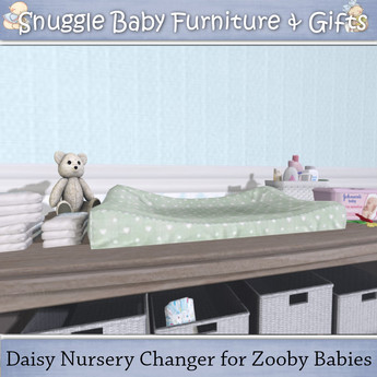 Second Life Marketplace - Daisy Nursery changing table for Zooby Baby ...