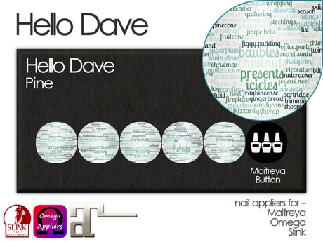 Second Life Marketplace - Hello Dave - Nail Appliers - Pine